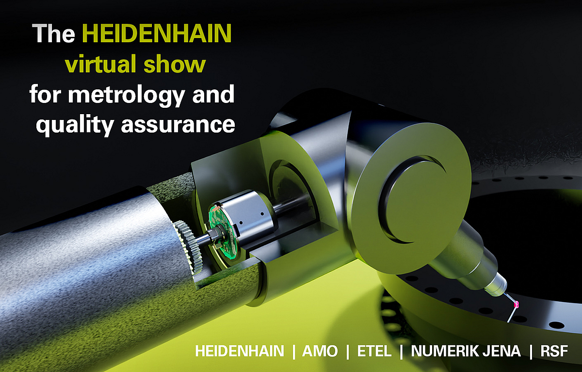 Il Virtual Show HEIDENHAIN per la metrologia e il controllo qualità: soluzioni con accuratezza ...